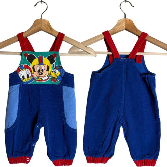 Disney | Bottoms | Vintage 8s Disney Mickey Mouse Donald Duck Pluto ...